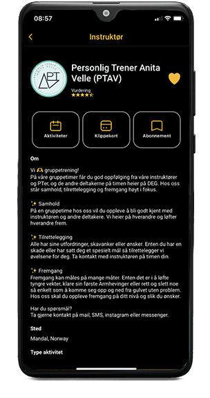 FLXBL - Finn trening nær deg
